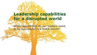 From digital leadership to leading through disruption | PPT