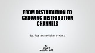 From distribution to growing distribution channels: HBR case study | PPT