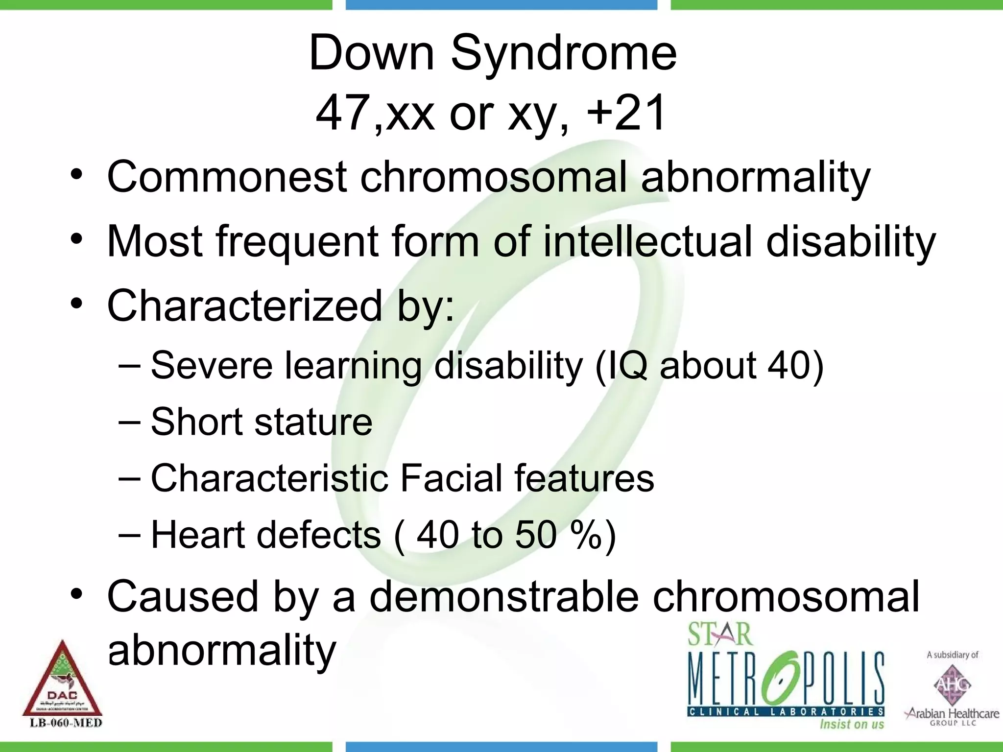 From down syndrome screening to nipt | PPT