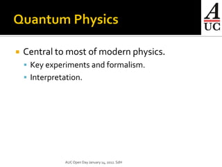 From Einstein To Quantum Cryptography | PPT