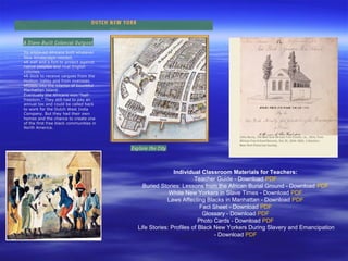 From Enslavement to Freedom: Resources for Teaching the African ...