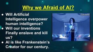 From frankenstein to artificial intelligence | PPT