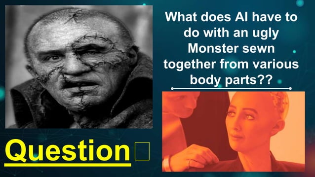 From frankenstein to artificial intelligence | PPT