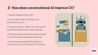 From Frustrating to Fulfilling Transforming CX with AI | PPT