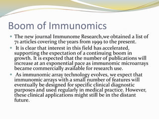 From functional genomics to functional immunomics | PPTX | Biological ...