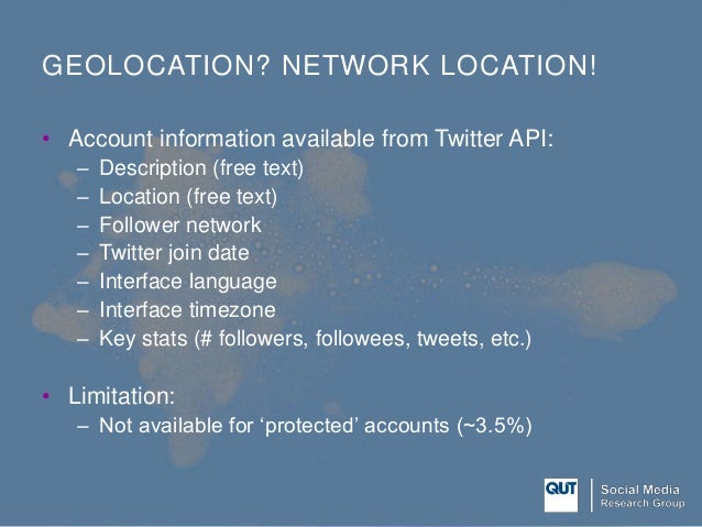 From Geographic Location to Network Location: The Potential of Big So…