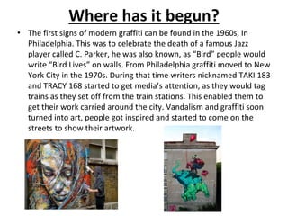 From graffiti to street art essay pp.pptx