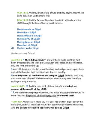 From Guilt to Gilgal | PDF