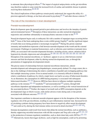 From gut dysbiosis to altered brain function and mental illness ...