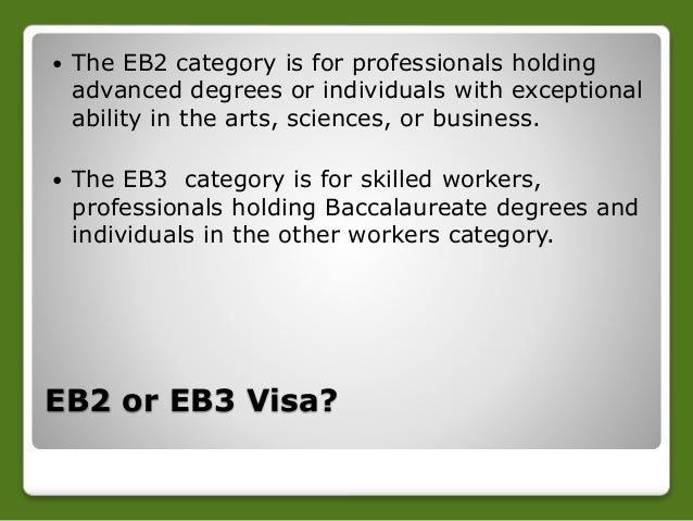 From H1B to Green Card Process | EB2 or EB3 Visa