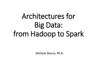 From hadoop to spark | PPT