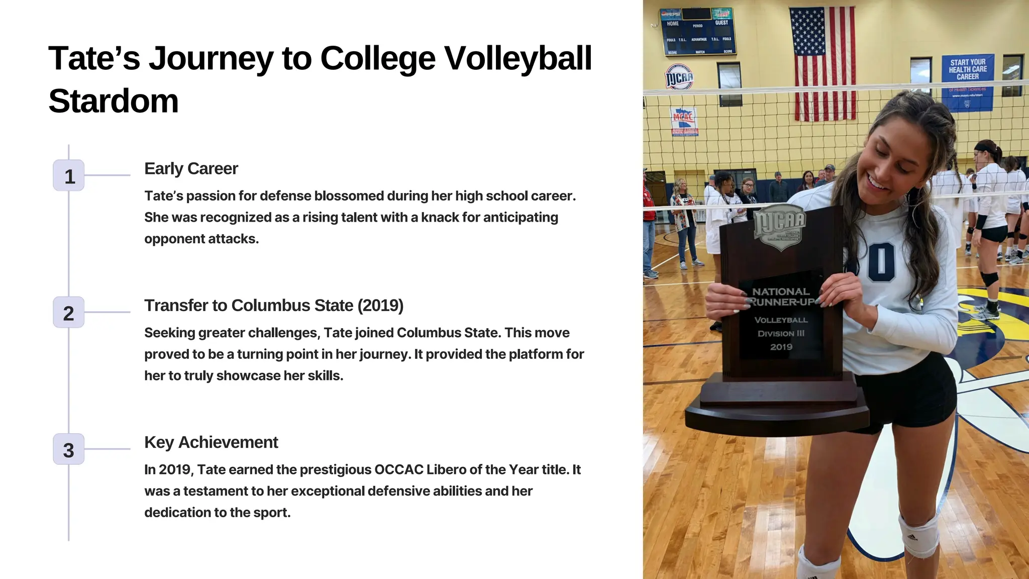 Tate Rybarczyk: A Role Model for Aspiring Volleyball Players | PPT