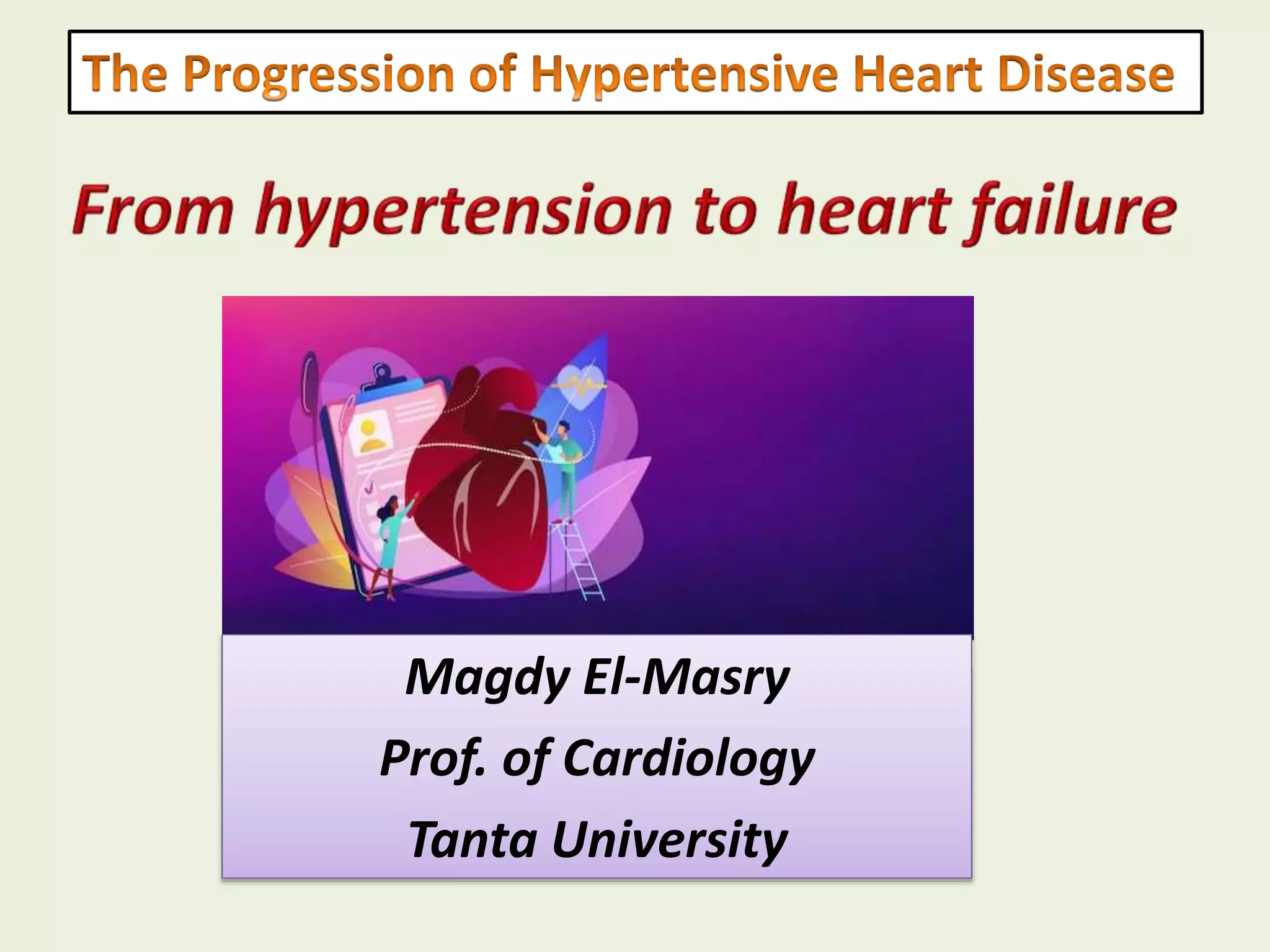 The Progression of Hypertensive Heart Disease.From hypertension to ...