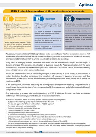 From IAS 39 to IFRS9 | PDF