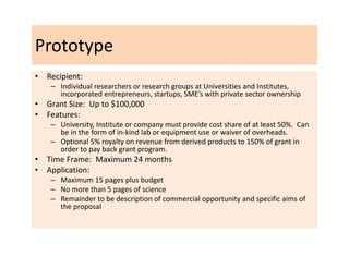 From idea, feasibility to prototype | PPT