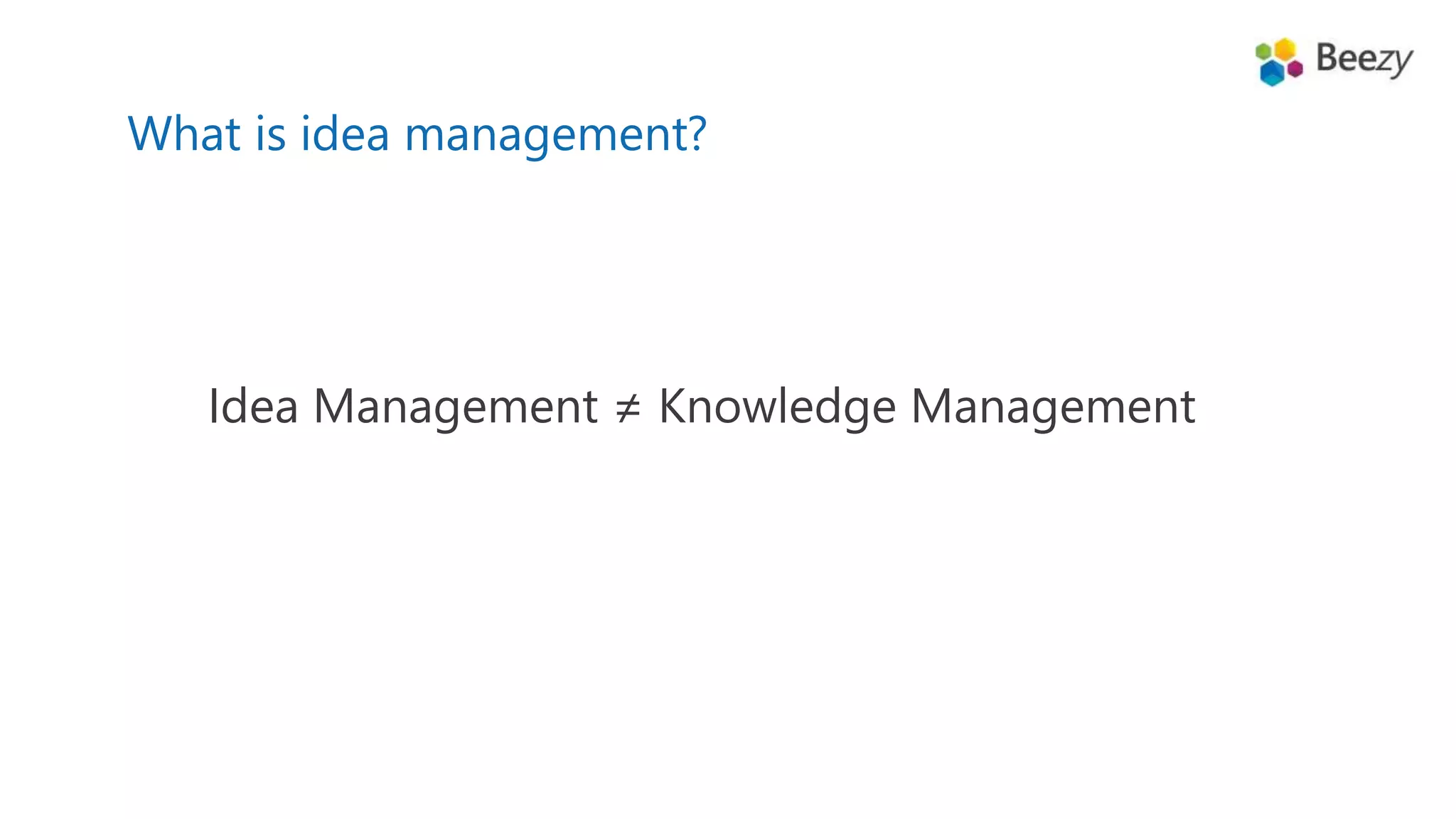 From Ideas to Innovation: Formalizing Idea Management in SharePoint | PPTX