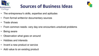 From Idea to Opportunity in enterprenuership.pptx