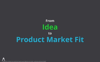 From idea to product market fit | PDF