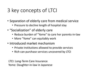 Ageing and Elderly Care Policy in Japan | PDF