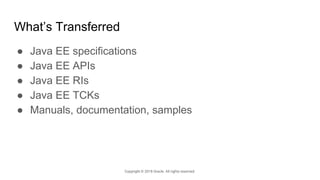 From Java EE to Jakarta EE | PPTX