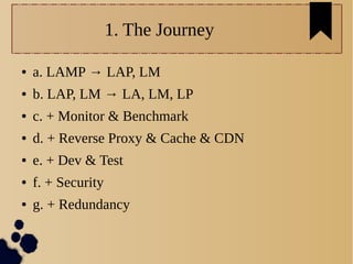 From single lamp server to high availability stack | PDF