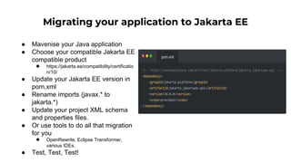 From Legacy to Legendary - Jakarta EE's Evolution in the Modern Era | PDF