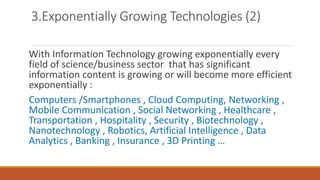 From Linear to Exponential Innovation Mindset | PPT