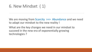 From Linear to Exponential Innovation Mindset | PPT