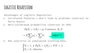 From logistic regression to linear chain CRF | PPT