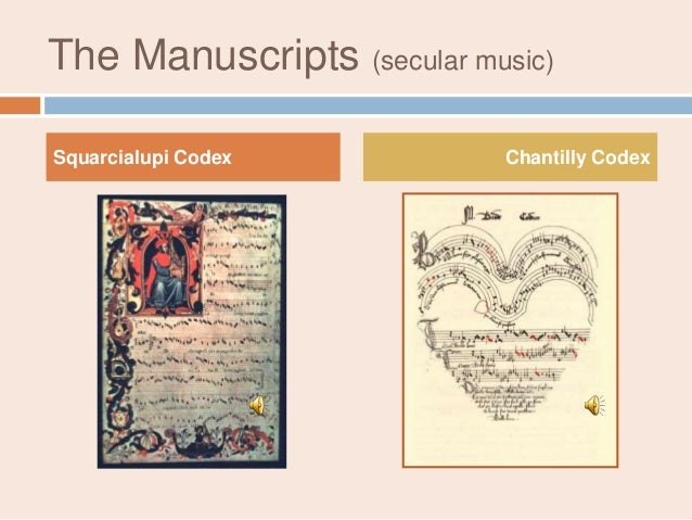 From manuscripts to printed music