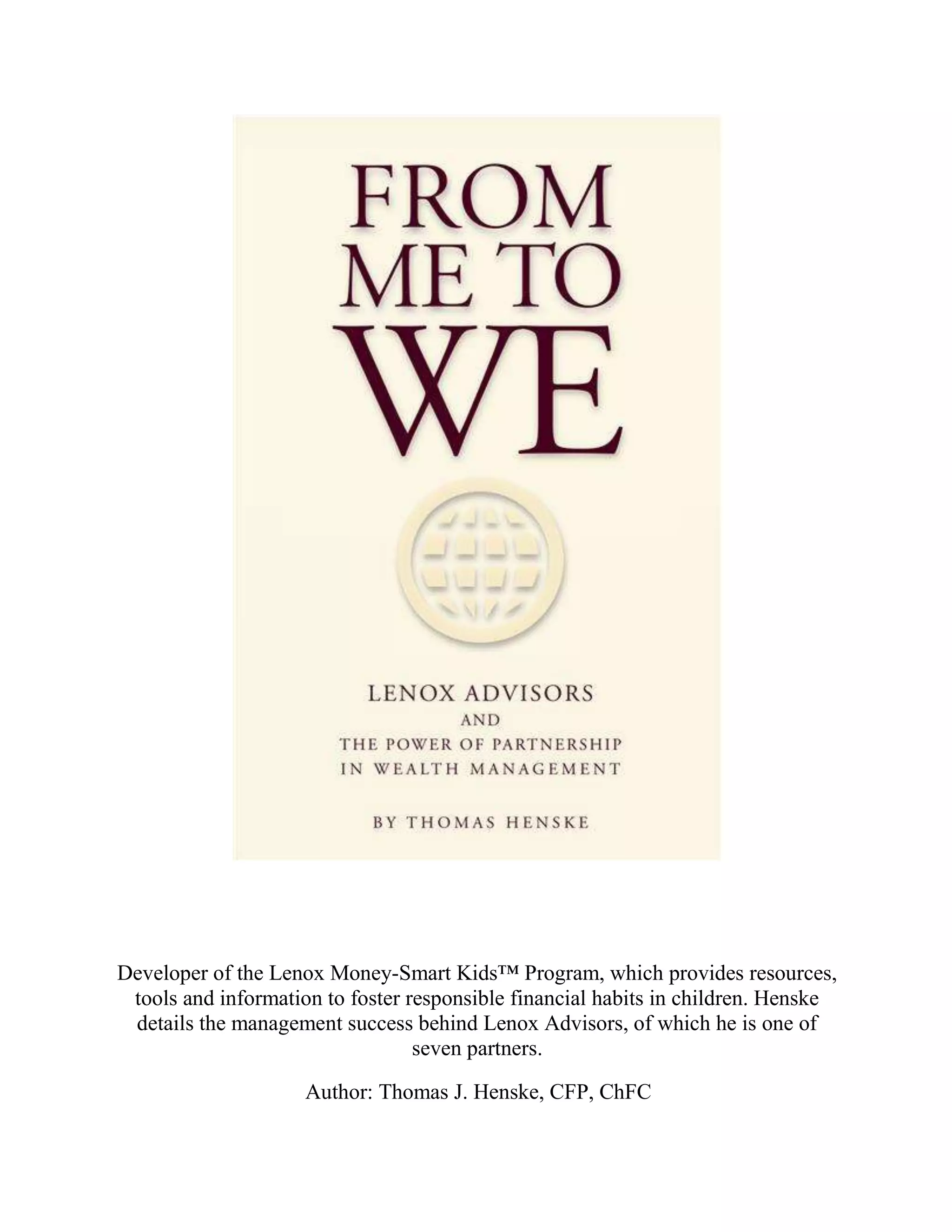 From Me To We | DOCX