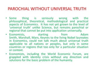 MACROECONOMICS IN PERIL FOR THE GLOBAL ECONOMIC CRISIS - WHAT IS NEXT ...