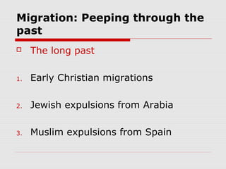 From Migration to Integration; Role of Religion and Culture | PPT