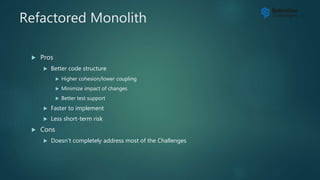 Modernizing a JEE Application: From Monolith to Microservices | PPTX