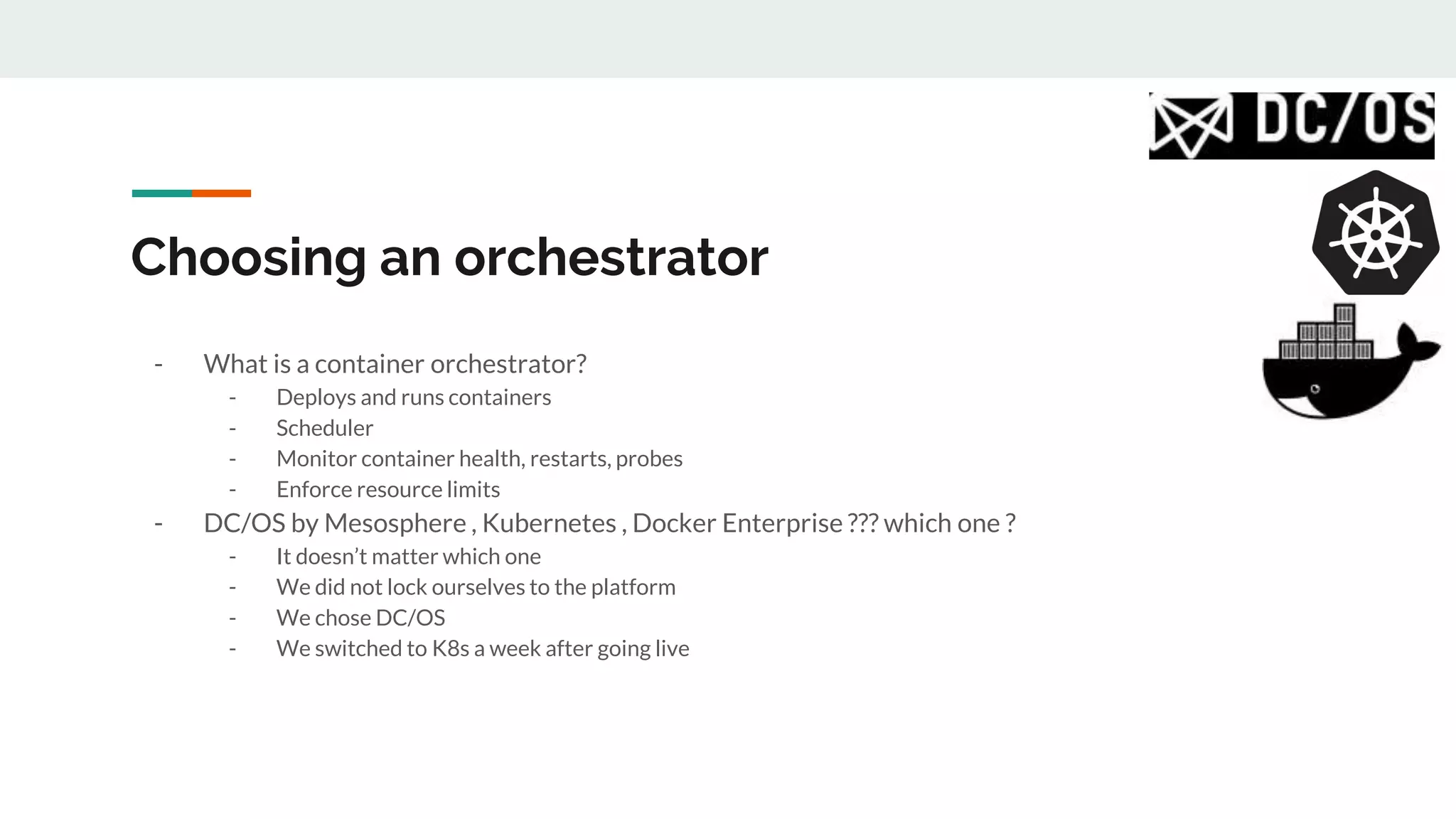 From monolith to microservice with containers. | PPT