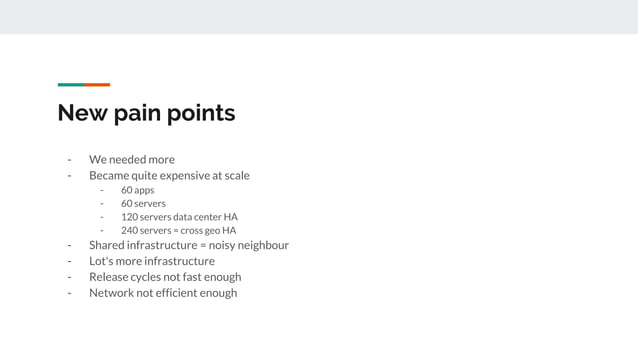 From monolith to microservice with containers. | PPT