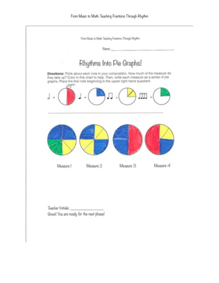From music to math teaching fractions through rhythm to fourth graders ...