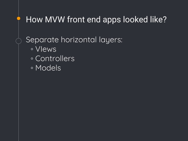 From MVC to Component Based Architecture | PPT