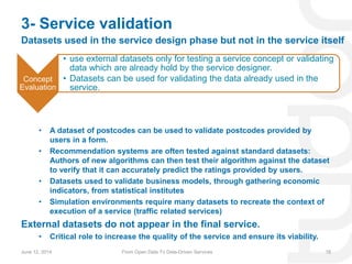From open data to data-driven services | PPT