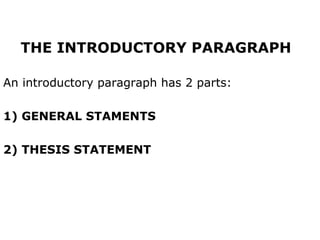 From paragraph to essay | PPT | Education