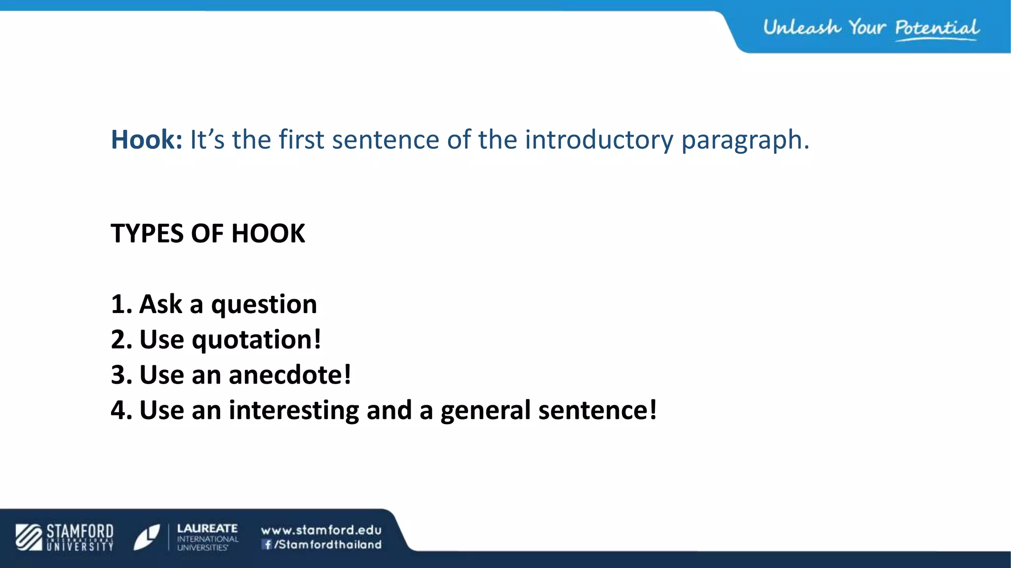 From paragraph to essay (bb) | PPTX