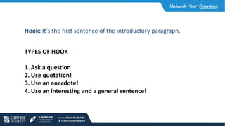 From paragraph to essay (bb) | PPTX