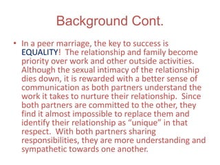 From partner to peer powerpoint | PPTX