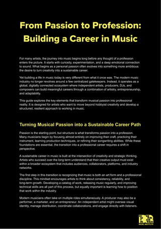 From Passion to Profession - Building a Career in Music.pdf