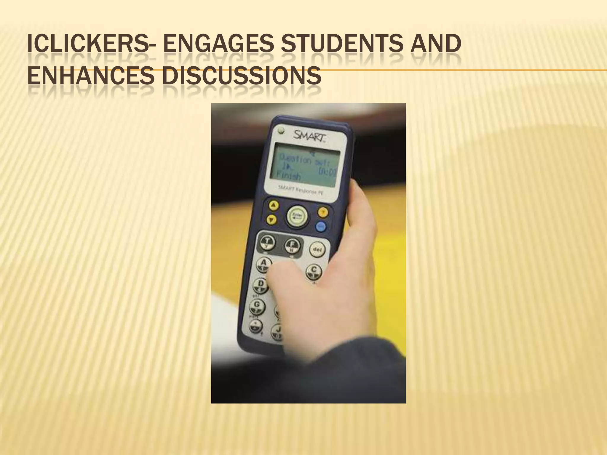 From passive to active learning iclickers | PPT