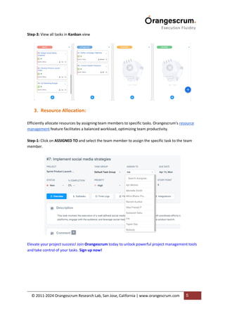 From Planning to Execution - A Complete Flow of Project Management Using Orangescrum Project ...