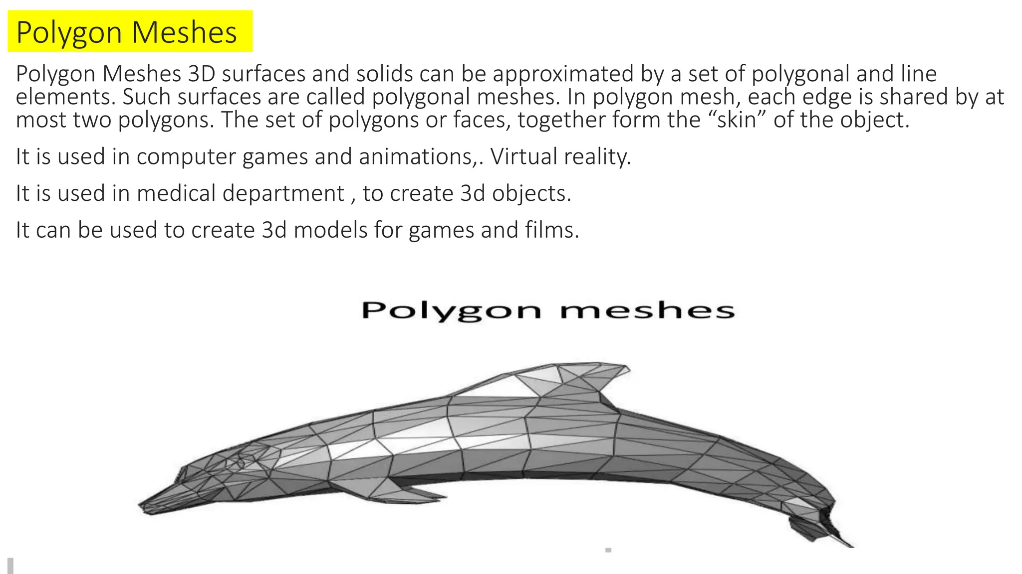 From Polygons to Quadratics.pptx | 3-D Graphics | Computer Software and ...