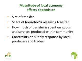 From protection to production: the impact of cash transfer programs on ...