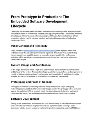 From Prototype to Production_ The Embedded Software Development Lifecycle.pdf