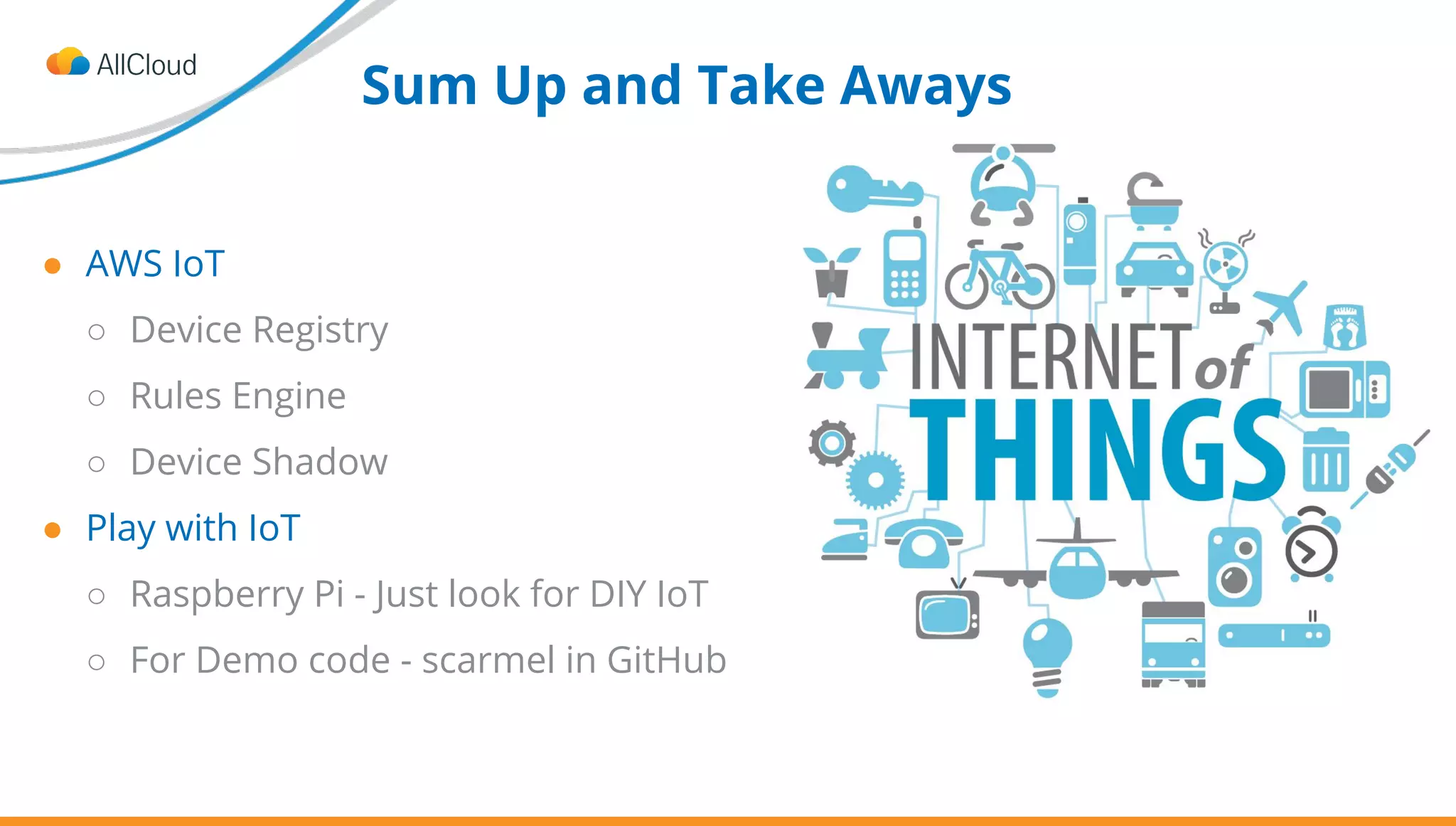 IoT - From Raspberry Pi to Feet | PPT